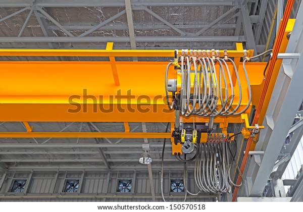 Overhead Crane Bridge Crane Consists Parallel Stock Photo (Edit Now ...