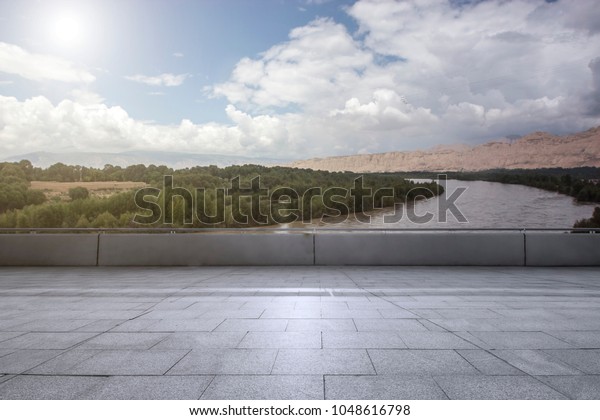 Overlooking Mountain Platform Stock Photo 1048616798 | Shutterstock