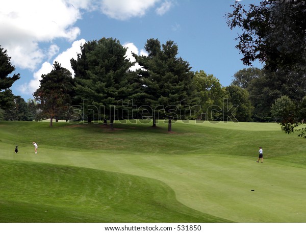 Overview Golf Course Stock Photo 531850 | Shutterstock