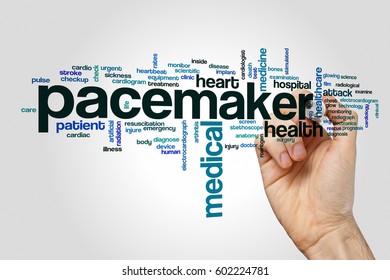 Pacemaker Word Cloud Concept On Grey Stock Photo 602224781 | Shutterstock
