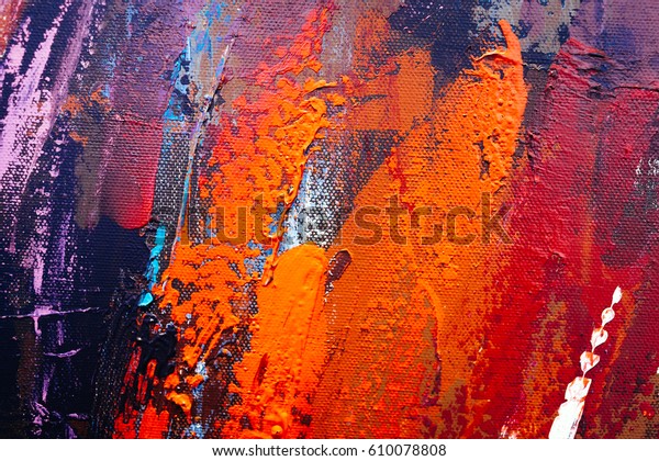 Painted Abstract Background Stock Photo 610078808 | Shutterstock