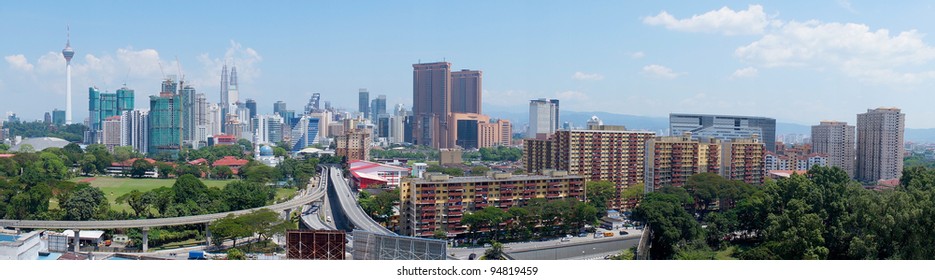 Panaromic View Kuala Lumpur Cityscape Federal Stock Photo 94819459 ... Panaromic View Kuala Lumpur Cityscape Federal Stock Photo 94819459 ...