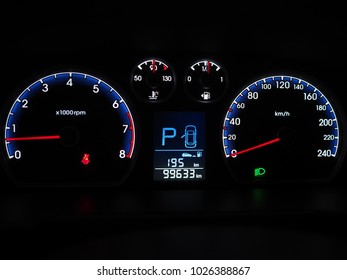 Panel Speedometer Car Stock Photo 1026388867 | Shutterstock