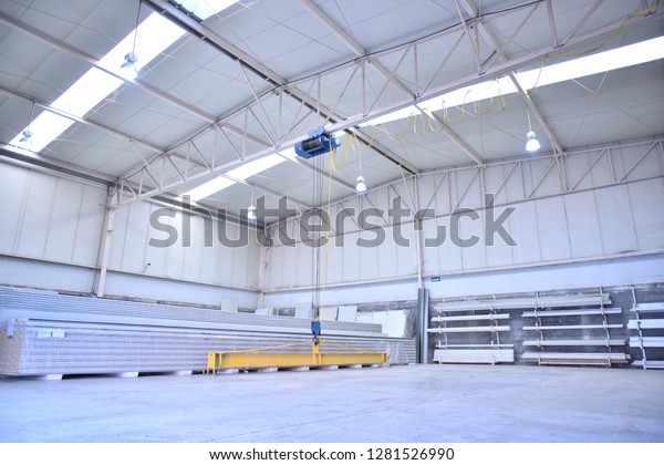 Panel Warehouse Buildinginterior Stock Photo 1281526990 | Shutterstock