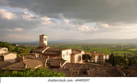 Panoramic View Assisi Stock Photo 69490597 | Shutterstock