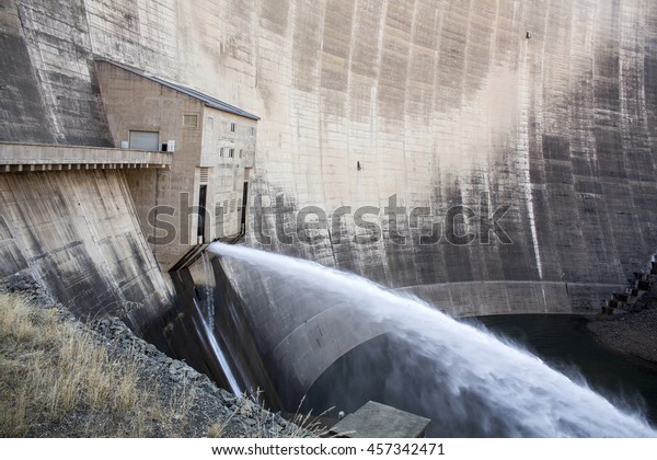 Panoramic View Katse Dam Wall Lesotho Stock Photo 457342471 | Shutterstock