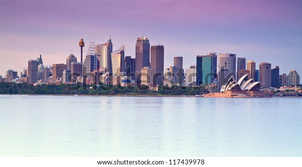Panoramic View Sydney Stock Photo (Edit Now) 117439978