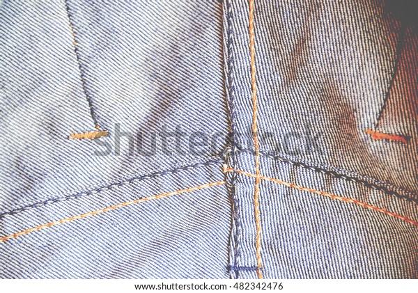 Pants Horizontal Stitching Which Will Be Stock Photo 482342476 ...