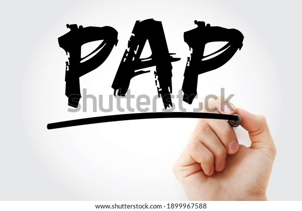Pap Password Authentication Protocol Acronym Marker Stock Photo (Edit ...