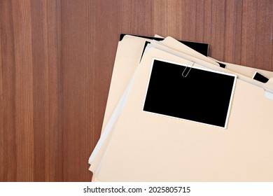 Paper Folder Some Documents On Desk Stock Photo 2025805715 | Shutterstock