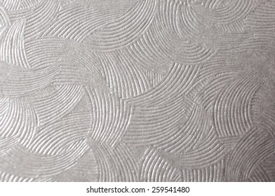 White Paper Texture Embossed Curvy Lines Stock Photo (Edit Now) 1099571552
