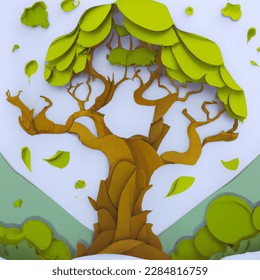 Pixel Art Large Detailed Tree AI-generated image 2292530125 | Shutterstock