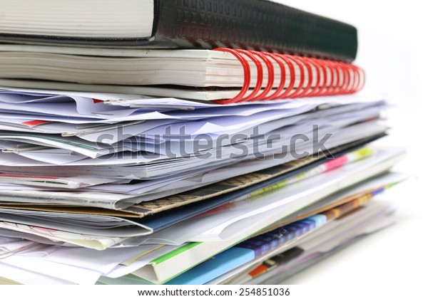 Paperwork Stock Photo (Edit Now) 254851036