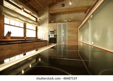 Part Kitchen Reflection Stock Photo 48487519 | Shutterstock