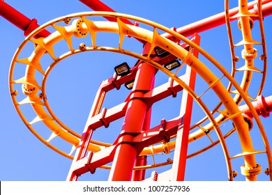 675 Orange roller coaster Images, Stock Photos & Vectors | Shutterstock