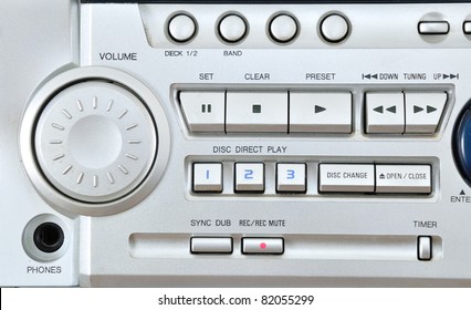 Part Stereo System Control Panel Stock Photo 82055299 | Shutterstock