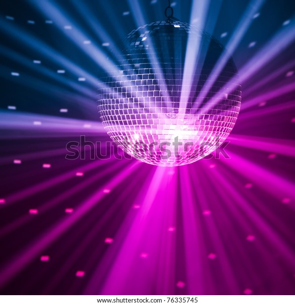 Party Lights Background Stock Photo (Edit Now) 76335745