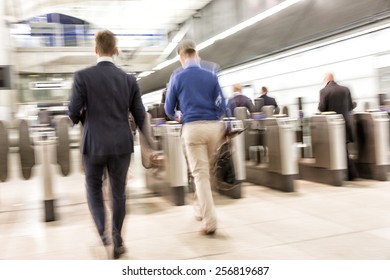 255 Pass through ticket barrier Images, Stock Photos & Vectors ...