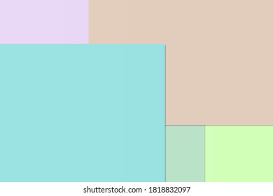 Pastel Texture Rectangle Space Element Infographic Stock Photo ...