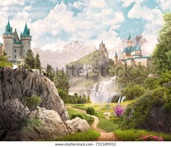 Path Castle Stock Photo 731589052 | Shutterstock