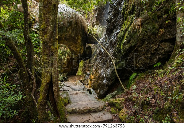 Path Leading Between Two Large Rocks Stock Photo 791263753 | Shutterstock