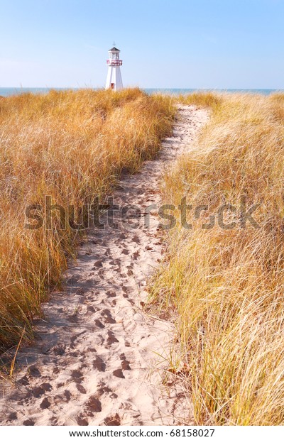 Path Lighthouse Stock Photo 68158027 | Shutterstock