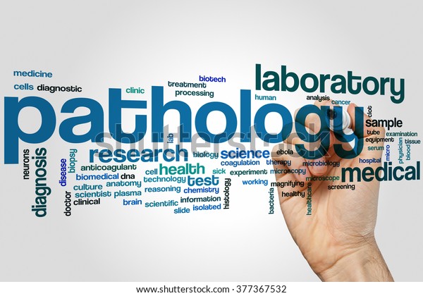 Pathology Word Cloud Concept Stock Photo (Edit Now) 377367532
