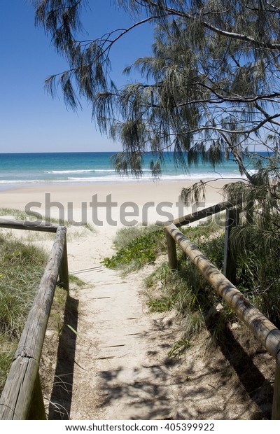 Pathway Beach Stock Photo (Edit Now) 405399922