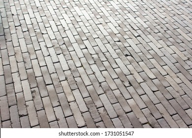 Pathway Pavement Texture Long Rectangle Gray Stock Photo 1731051547 ...