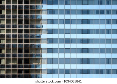 Pattern Background Square Shaped Windows Glass Stock Photo 1034085841 ...
