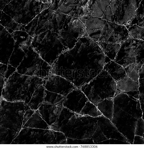 Pattern Black Marble Floor Texture Background Stock Photo 768853306 ...