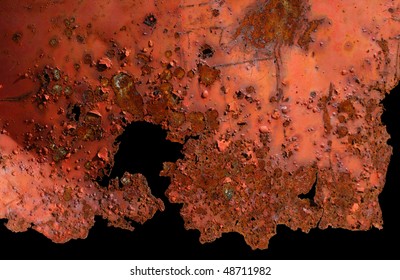Pattern Rough Surface Rusty Metal Jagged Stock Photo 48711982 ...