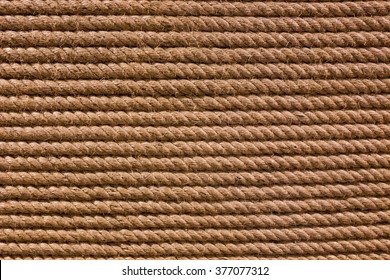 Seamless Pattern Straw Rope Layer Horizontal Stock Photo 1588474360 ...