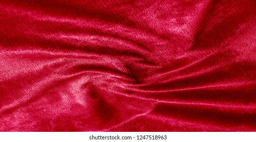 Pattern Texture Background Red Velvet Fabric Stock Photo 1276551571 ...