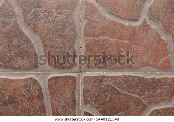Patterned Floor Tile Texture High Resolution Stock Photo 1448121548 ...