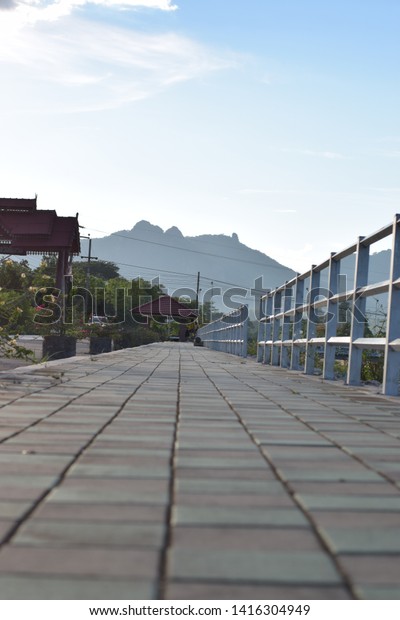 Pavement Paving Blocks Exercise Path Foto de stock 1416304949 ...