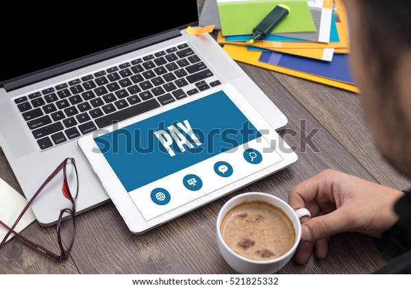 Pay Screen Concept Stock Photo 521825332 | Shutterstock