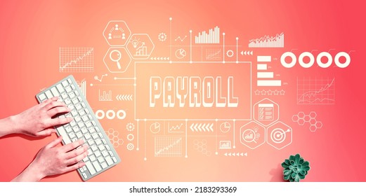 3,564 Payroll on computer Images, Stock Photos & Vectors | Shutterstock
