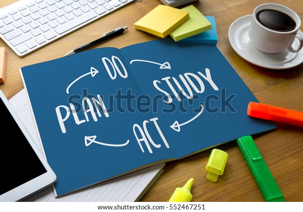 Pdsa Plan Do Study Act Encouragement Stock Photo (Edit Now) 552467251