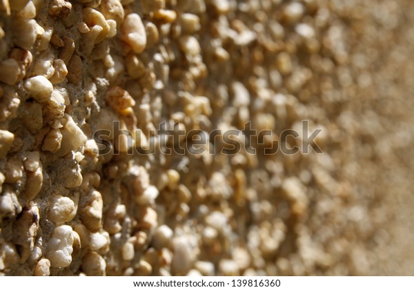Pebbledash Concrete Wall Render Background Texture Stock Photo ...