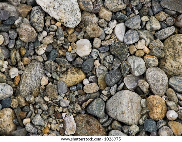 Pebbles Background Stock Photo 1026975 | Shutterstock