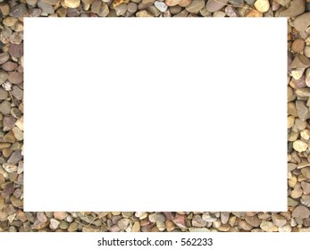 Pebbles Border Stock Photo 562233 | Shutterstock