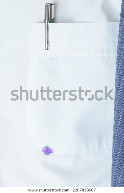 Pen Exploding Stain Ink Stain Out Stock Photo 2207838607 | Shutterstock