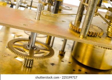 Closeup Inner Workings Clock Focus On Stock Photo 1204899 | Shutterstock
