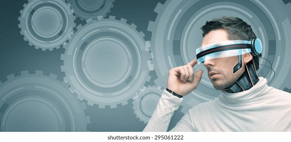 People Technology Future Engineering Progress Man Stock Photo 295061222 ...