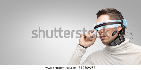 People Technology Future Progress Man Futuristic Stock Photo (Edit Now ...