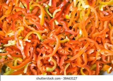 Pepper Mixed Cutted Surface Top View Stock Photo 38463127 | Shutterstock