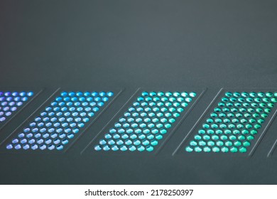 Perforated Perforated Computer Case Background Stock Photo 2178250397 ...