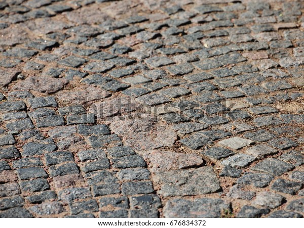 Perforated Pavementmasonrytexture Stock Photo 676834372 | Shutterstock