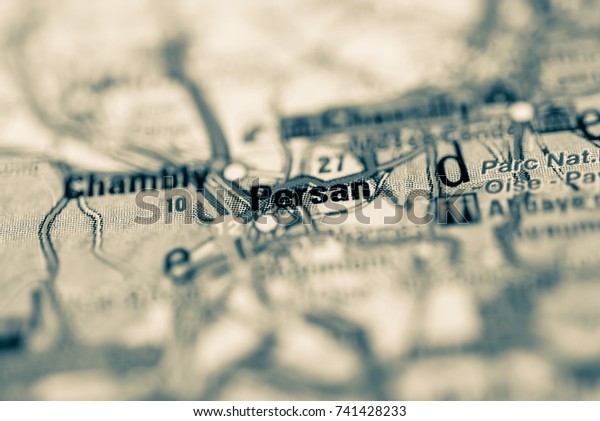 Persan On Map Stock Photo 741428233 | Shutterstock